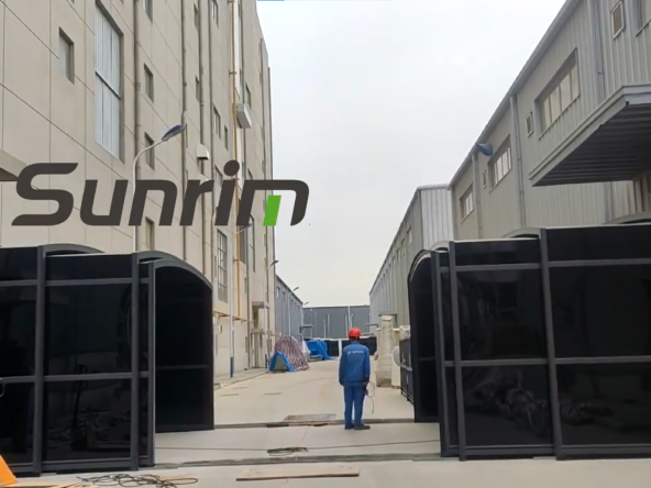 Sunrim智能移动阳光房，电动开合屋顶，电动风雨连廊，可开启屋面