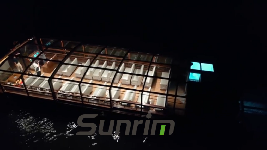 温州电动开合游船案例，游船、游轮、游艇可开启屋顶天窗 - Sunrim移动建筑系统