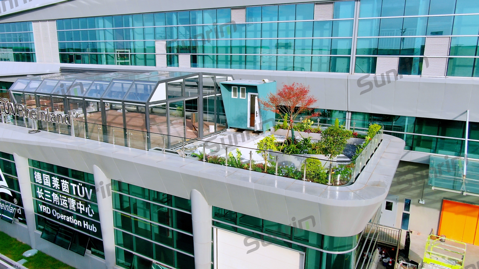 从毛坯到绿洲：德国莱茵苏州公司的Sunrim移动阳光房改造记 - Sunrim移动建筑系统